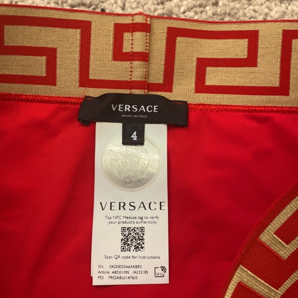Versace | Swim | Versace Two Piece Bathing Suit | Poshmark